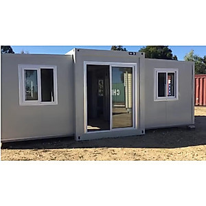 pre fabricated Steel Frame Expandable Expanding fold Out Folding Foldable Container Home House for Sale 40ft Supplier Builder