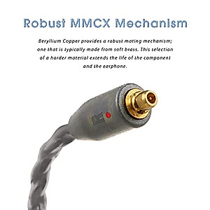 Campfire Audio Smoky Litz IEM Cable | MMCX Cable Replacement Headphone Cable