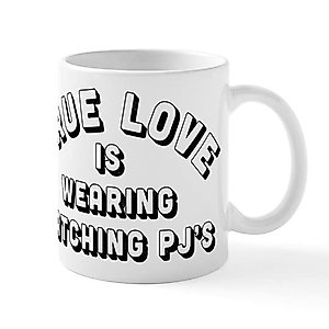 CafePress True Love Is Wearing Matching Ceramic Coffee Mug, Tea Cup 11 oz