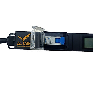 AltairTech.io ATP1M Metered PDU,30A, 1U Rackmount, 208/240V 7.5kW Single Phase, 6ft Cord, L6-30P Input