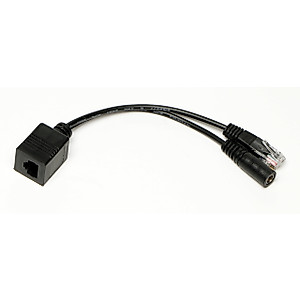 PoE Texas | Passive PoE to 12 Volt Power Over Ethernet Extension Compatible with Foscam or Other 12 Volt Cameras and Devices - Up to 328 ft [POE-12V10W-KIT]
