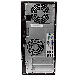 HP 6200 Desktop Computer Tower, Intel Quad Core i5 3.1GHz, 16GB RAM, 1TB HDD, Microsoft Windows 10 Professional, Microsoft Office 365 Personal, DVD, Keyboard, Mouse, WiFi, Refurbished PC (Renewed)