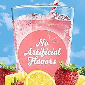Crystal Light Sugar-Free Zero Calorie Liquid Water Enhancer - Strawberry Lemonade Water Flavor Drink Mix (1.62 fl oz Bottle)