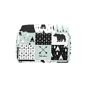 Green Watercolor Animals Arrows Diaper Bags Personalized with Name Customized Travel Back Pack Hiking Camping Mum Backpack