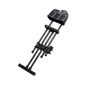 TightSpot Hunting Shooting Archery Shift Lock 5 Arrow Right/Left Hand 1-Piece Fully Adjustable Bow Quiver, Black