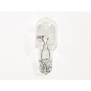 CEC Industries #939 Bulbs, 6 V, 5.4 W, W2.1x9.5d Base, T-5 shape (Box of 10)