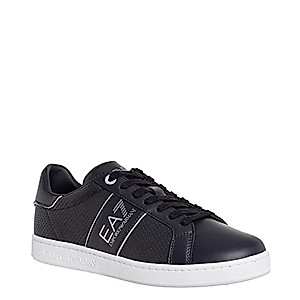 Emporio Armani EA7 Men Classic Sneakers Night Blue - Silver 8 US