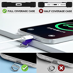 Cell Phone Lanyard for Around The Neck, Universal 2 Pcs Phone Crossbody Lanyard + 2 Pcs Patch, Multifuctional Adjustable Nylon Neck Strap for Women Compatible with Most Smartphones (PinkWhite&Black)