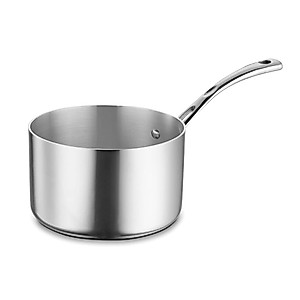 Cuisinart French Classic Tri-Ply Stainless 3-Piece Saucepan and Double Boiler Set