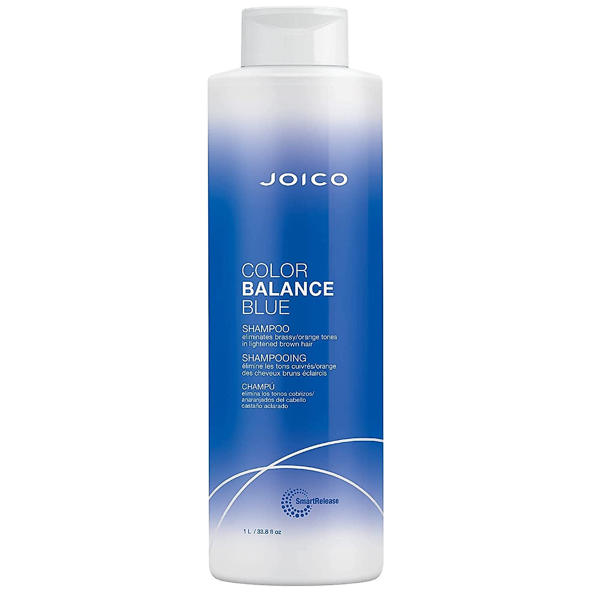 Joico Color Balance Blue Shampoo & Conditioner Set | Eliminate Brassy and Orange Tones | For Lightened Brown Hair