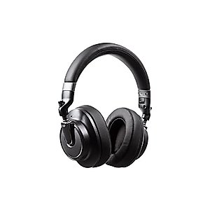 Monoprice SonicSolace II Active Noise Cancelling (ANC) Over Ear Headphone, Bluetooth 5, Supports Apple Siri and Google Assistant Personal Voice Assistants