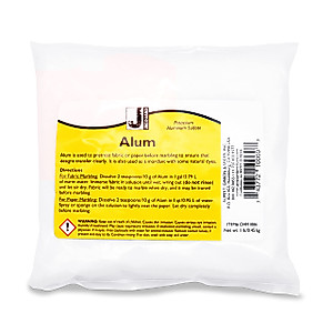 Jacquard Alum - Pretreat Fabrics and Paper Before Marbling - Use as Mordant