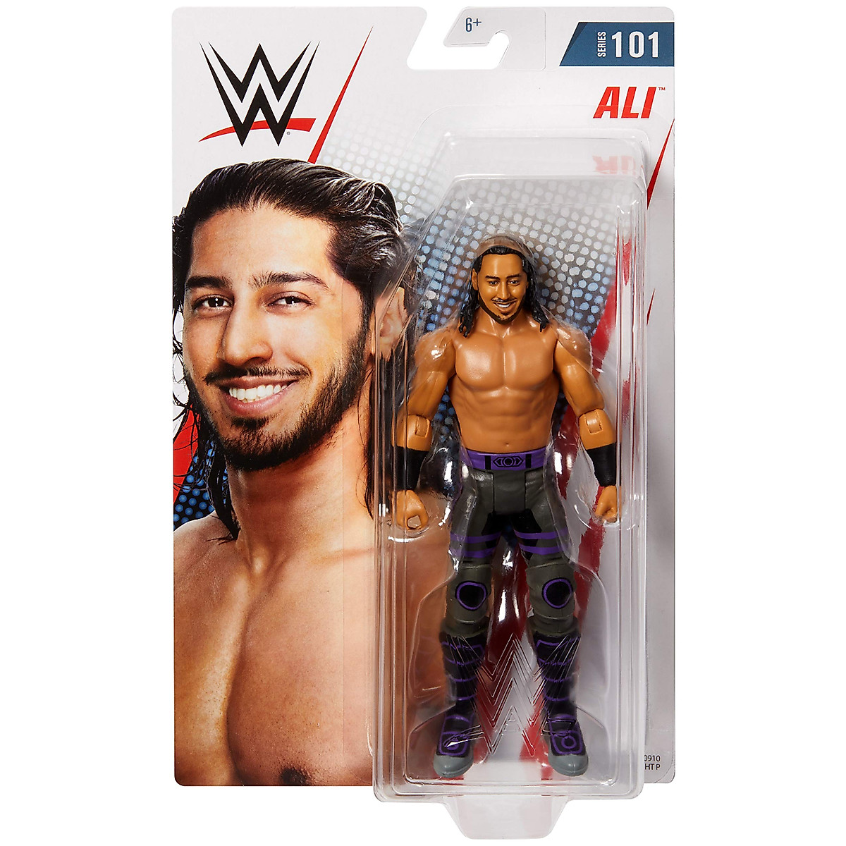 WWE Ali Action Figure in 6-inch Scale with Articulation & Ring Gear, Series #101