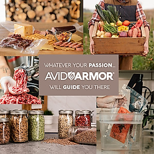 Avid Armor Chamber Vacuum Sealer GS41 Guide Series 10" Seal Bar Powered by Rotary Oil Pump, for Liquid-Rich Wet Foods, Cooking Sous Vide, Infusions/Pickling, Commercial Chamber Sealer (10" Seal Bar)