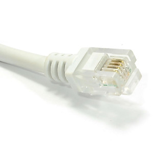 kenable ADSL 2+ High Speed Broadband Modem Cable RJ11 to RJ11 2m (~6 feet) White