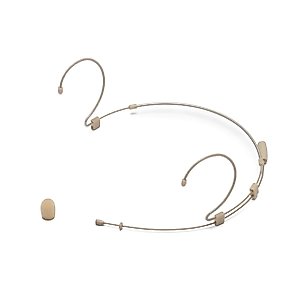 Samson DE10x Omnidirectional Headset Microphone with Four Adapter Cables Compatible with Most Popular Wireless Systems (Tan)