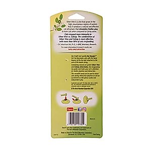 Hartz Cattraction with Silver Vine & Catnip Koi Dangler