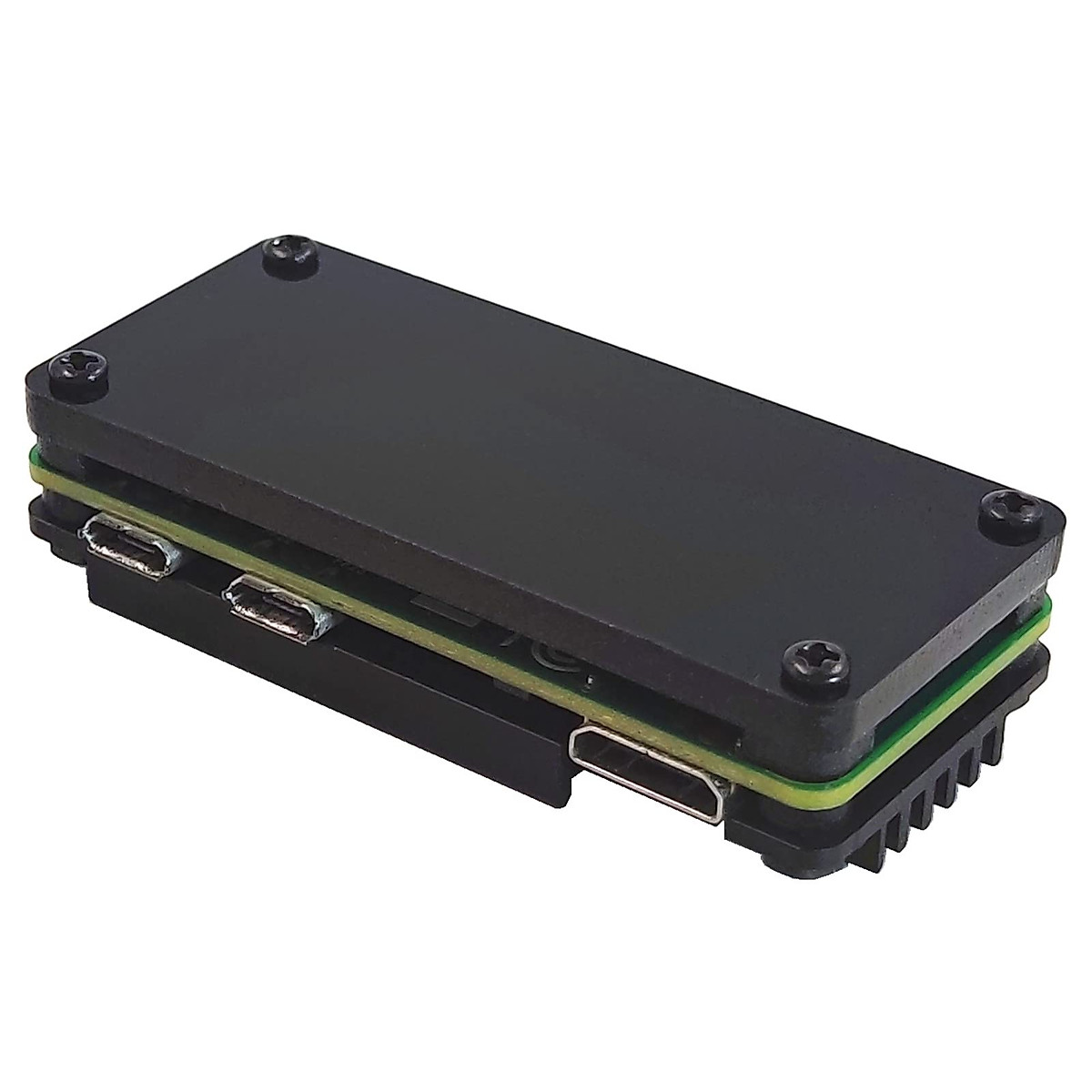 WEIYIXING Raspberry Pi Zero Heatsink Case, Raspberry Pi Zero 2 Aluminum Passive Case with Pin Header for Raspberry Pi Zero 2W