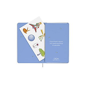 Moleskine Limited Edition 2023 Weekly Notebook Planner Petit Prince, 18M, Pocket, Fox, Hard Cover (3.5 x 5.5)