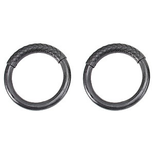 NOLITOY Gymnastic Rings Gymnastic Rings, Pull Up Exercise Rings Non- Slip Training Rings for Home Gym Full Body Workout Exercise Rings