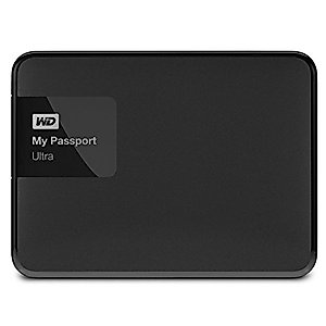 WD 1TB Black My Passport Ultra Portable External Hard Drive - USB 3.0 - WDBGPU0010BBK-NESN [Old Model] (Renewed)