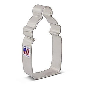 Baby Bottle Cookie Cutter, 4" Made in USA by Ann Clark