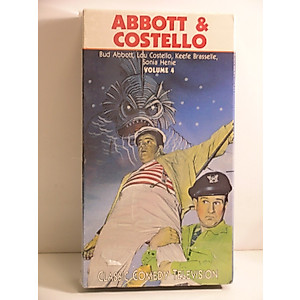 Abbott & Costello-A Set of Three New VHS Video Tapes