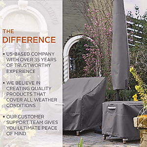 Classic Accessories Ravenna Water-Resistant Round Outdoor Daybed Cover, 90 x 33 Inch