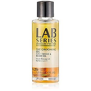 Lab Series The Grooming Oil 3-in-1 Shave & Beard Oil By Lab Series for Men - 1.7 Oz Oil, 1.7 Oz