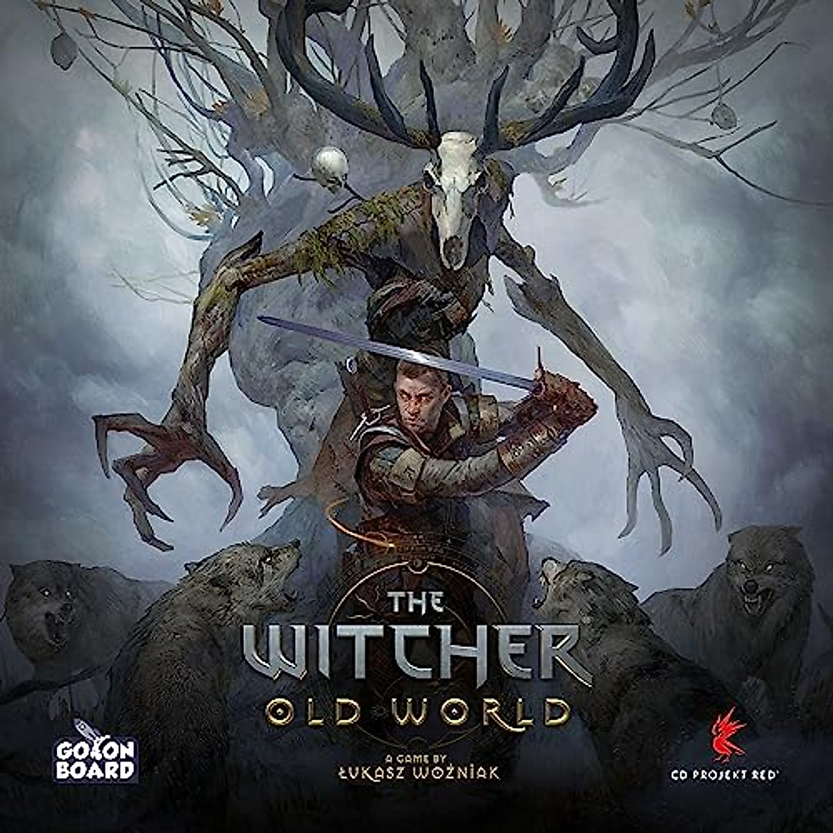 The Witcher Old World Board Game | Fantasy Game | Competitive Adventure Game | Strategy Game for Adults | Ages 14+ | 1-5 Players | Avg. Playtime 90-150 Minutes | Made by Go On Board