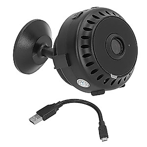 Eujgoov Mini WiFi Camera with Infrared Night Rechargeable Battery and HD Monitoring for Home Security