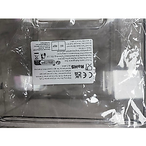 YekouMax Pantry Organization and Storage Bins, Refrigerator Organizer, Plastic Stackable Storage Bins with Drawers, Pull-Out Cabinet Containers for Fridge Kitchen Office (2 PACK, Extra Large & Medium)