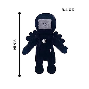 SKibidi Toilet Plush Toy,Cameraman Plush Toys,Titan Speakerman Stuffed Toy, Plushies Birthday Gift for Kids and Collectors (1 pcs-TV Man-A)