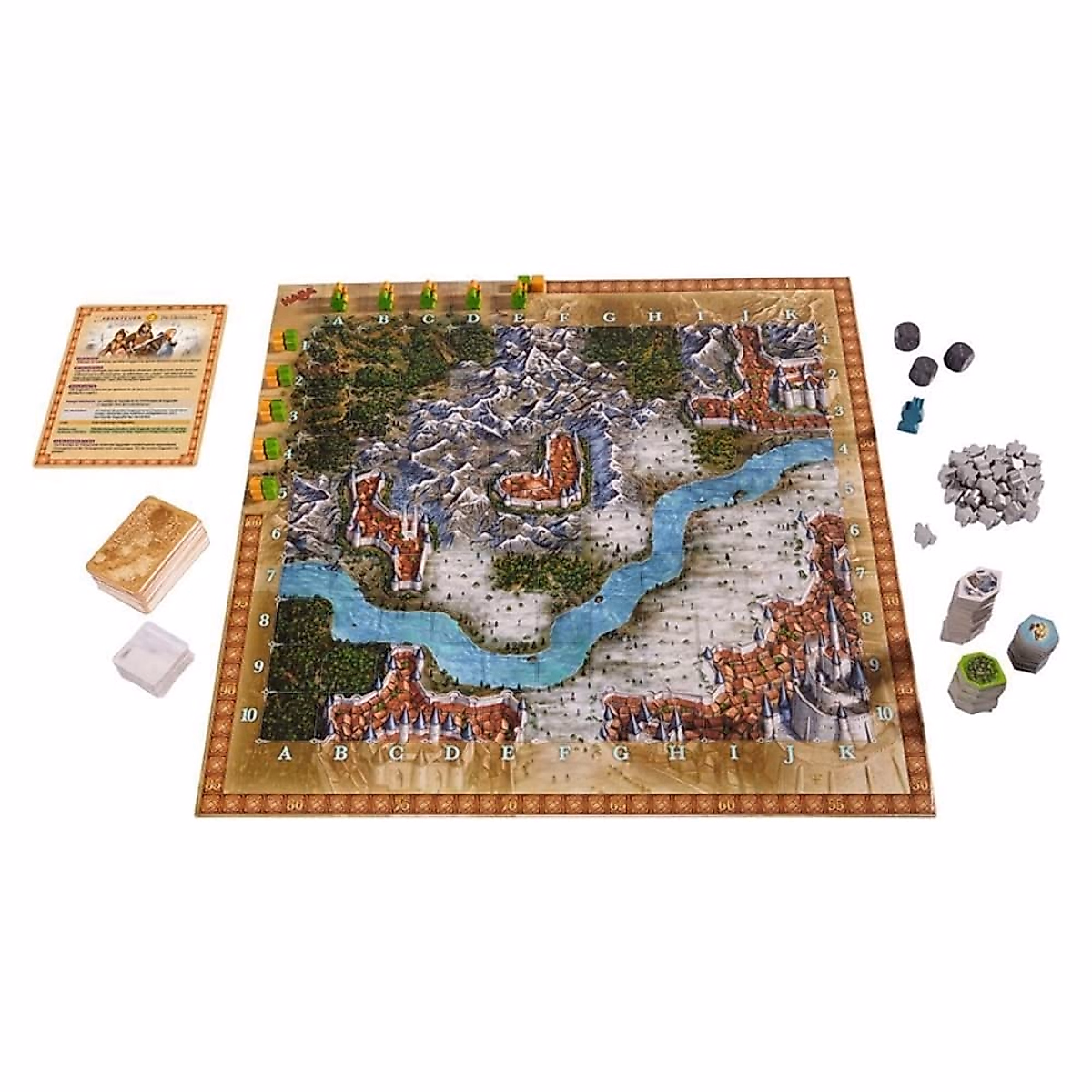 HABA Adventure Land - an Exciting Strategy Board Game for Ages 10 and Up (Made in Germany)