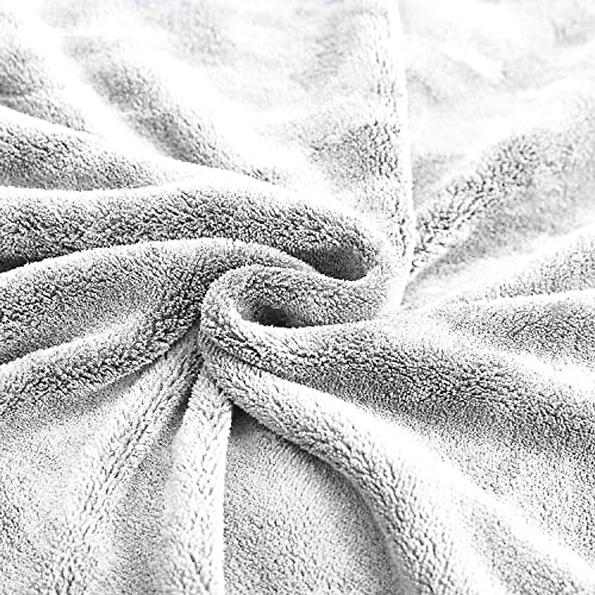 ielevations 120 Inch Big Blankets 120”x 120” (10' x 10') Extra Large Throw Blanket Soft Comfortable Light Grey Flannel Blanket Oversized King Blanket 120”Giant Warm Blanket for Family Outdoor Picnic…