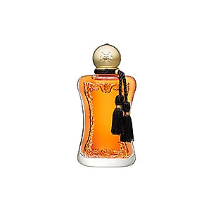 PARFUMS DE MARLY - Safanad - 2.5 Fl Oz - Parfum For Women - Top notes Orange, Pear, Petitgrain Essence - Heart notes Ylang-Ylang, Orange Blossom, Jasmine Sambac Absolute - Base notes Amber - 75ml