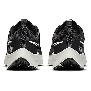 Nike Women Gymnastics Shoes Sneaker, Black Platinum Tint Dk Smoke Grey Lt Smoke Grey Mtlc Silver, 6.5 US