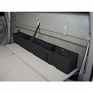 DU-HA Behind-the-Seat Storage Fits 00-07 Chevrolet/GMC Silverado/Sierra Heavy Duty Crew Cab, Black, Part #10013