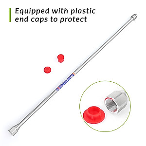 DGCUS Airless Paint Sprayer Spray Gun Tip Extension Pole Rod (29.5 inches)