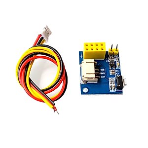 ESP8266 ESP-01 ESP-01S RGB LED Controller Module for Arduino IDE WS2812 Light Ring