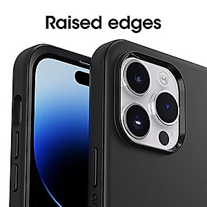 OtterBox iPhone 14 Pro (ONLY) Symmetry Series Case - BLACK , Ultra-Sleek, Wireless Charging Compatible, Raised Edges Protect Camera & Screen