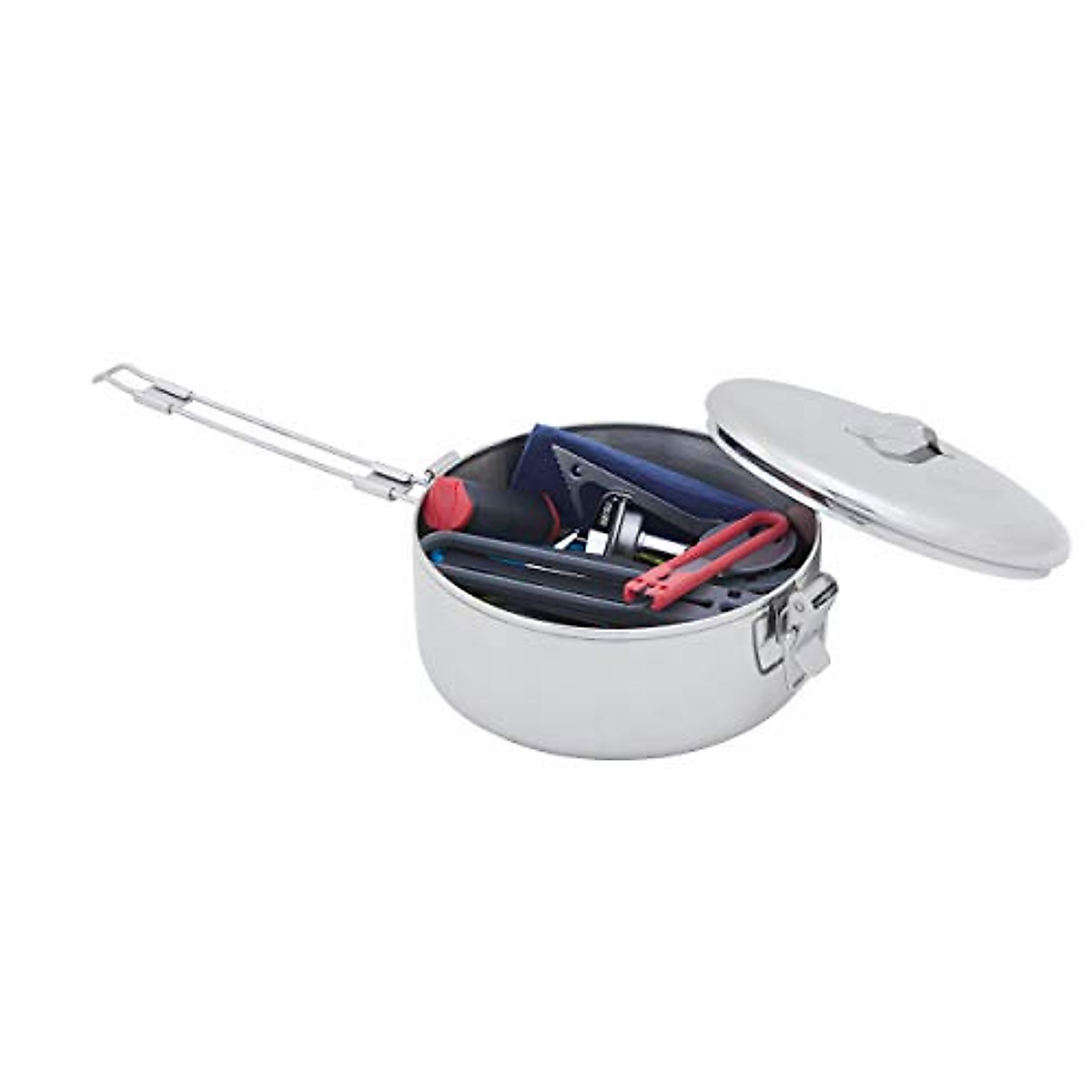 MSR Alpine Stainless Steel Stowaway Camping Pot, 1.6 L