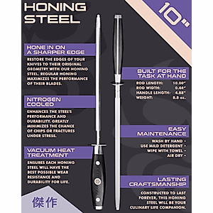 KESSAKU Annihilator Meat Cleaver - 9 inch - Dynasty Series - Stand and Sheath - Razor Sharp Massive Heavy Duty Butcher Knife - 3lbs - 6mm Thickness - German High Carbon Steel - G10 Garolite Handle