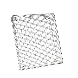 Air Fryer Basket, Compatible for Cuisinart TOA-60 Serie/TOA-65 Air Fryer, 304 Food-Grade Stainless Steel Wire Rack, Cooking and Baking for Convection Toaster Oven