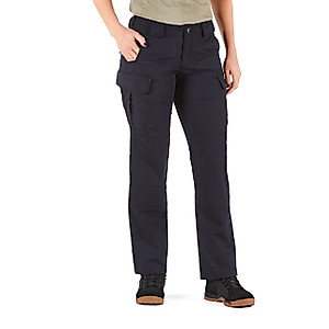 5.11 Tactical Women's Stryke Pants, Regular Fit, Gusseted, 12 Pockets, Style 64386, Dark Navy, Women's 10 Regular