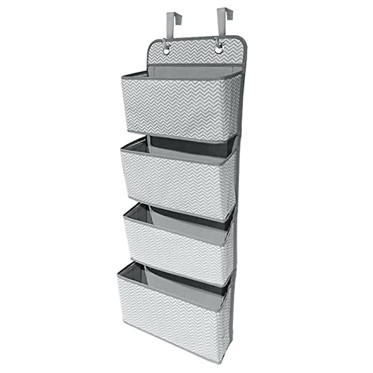 BluOcnMkt 4-Shelf Hanging Closet Organizer Door Hanging Shoe Organizer for Storing Shoes, Cosmetics, Stationery, Sundrie