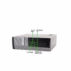 Dell OptiPlex 9020 SFF Computer Desktop PC, Intel Core i7 3.4GHz Processor, 16GB Ram, 1 TB Solid State Drive, Wireless Keyboard & Mouse, Wi-Fi & Bluetooth, 16 GB Flash Drive, Windows 10 Pro (Renewed)