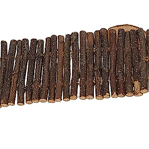 HEEPDD Wooden Hamster Platform Toy, Safe Wood Chinchilla Activity Playground Stand Ladder for Pet Small Animal