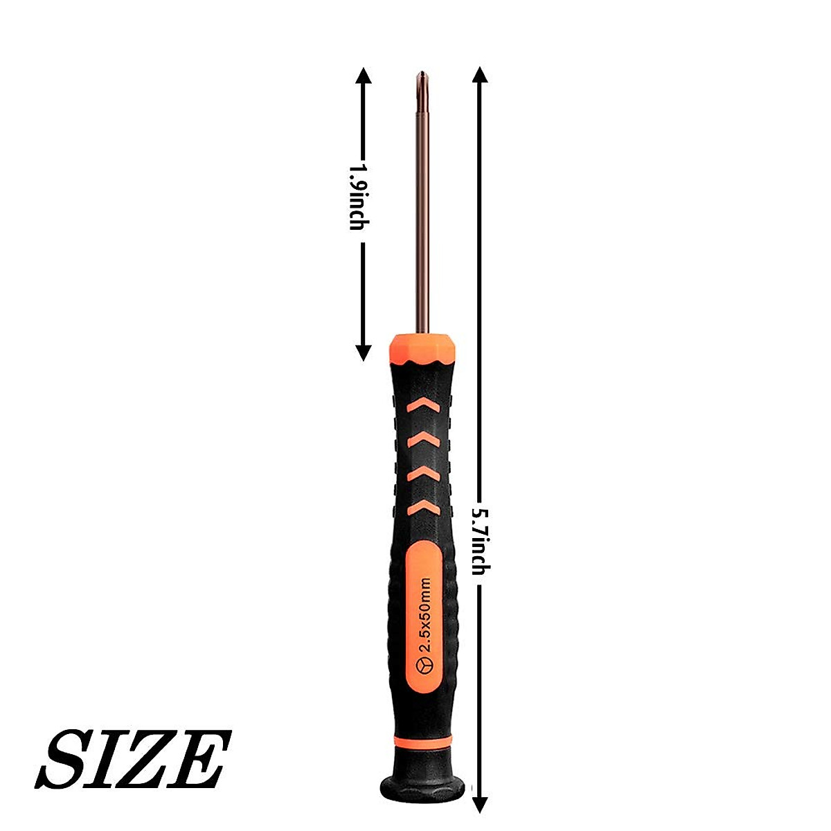 Triwing Screwdriver for Nintendo Wii, TECKMAN 2.5mm Y0 Triwing Screwdriver for Nintendo Wii U,Wii Remote and Classic Controller,Gameboy Advance, DS and DS Lite