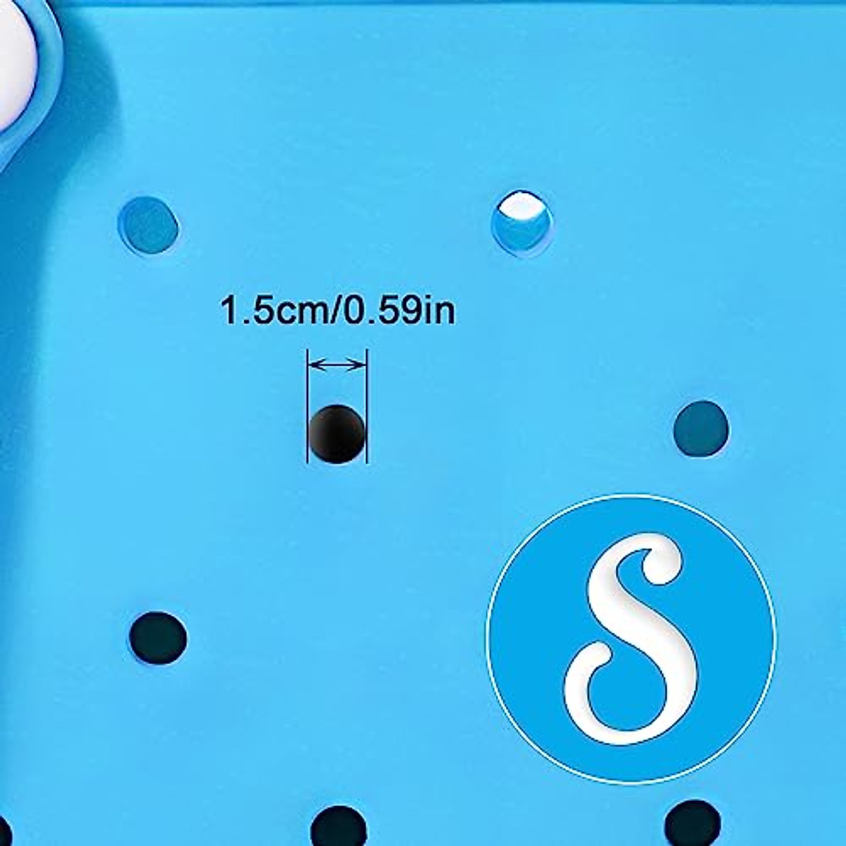 Decorative Lettering for Bogg Bag, White Charm for Bogg Bag Cute Bag Accessories Alphabet Letter Charm Inserts for DIY Personalizing Your Handbag(S)